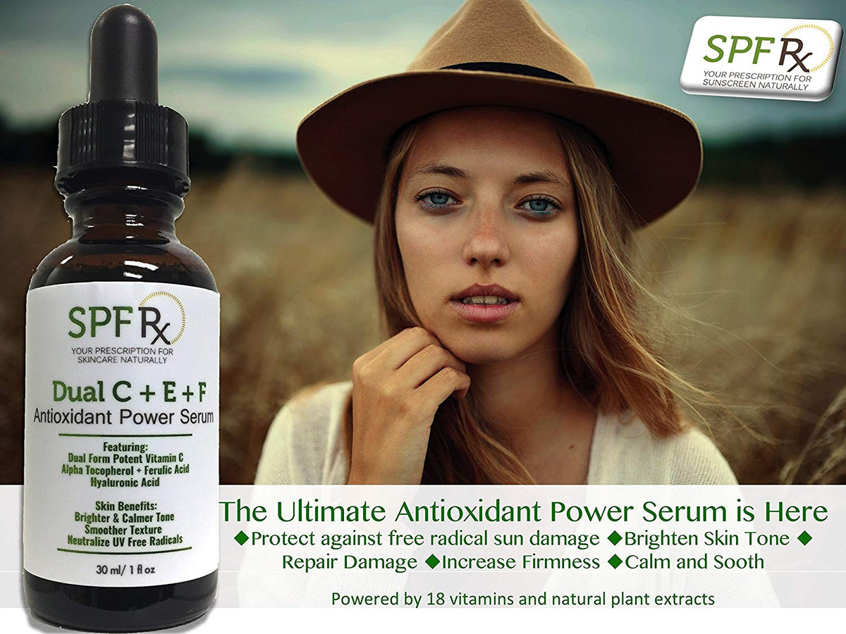 SPF Rx Dual C+E+F Antioxidant Power Serum 30 ml – Beauty Store Mx